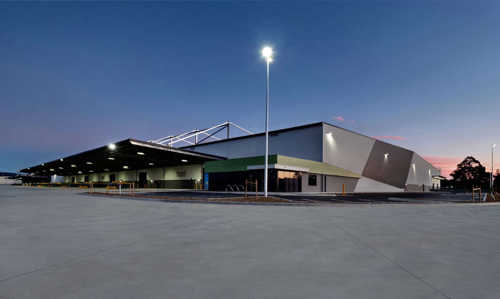 Texco has completed Visy’s new distribution facility – Texco Construction